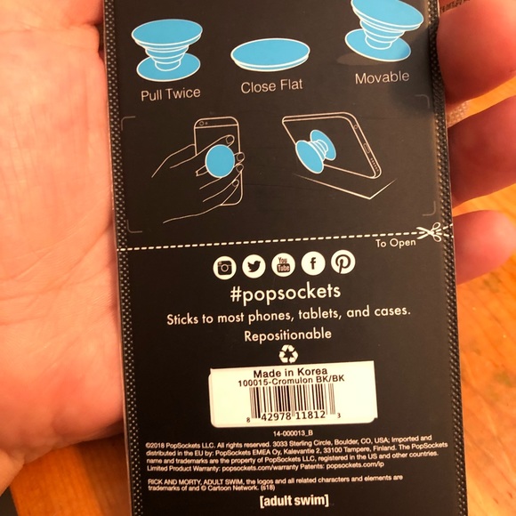 PopSocket | Cell Phones & Accessories | Rick Morty Popsocket | Poshmark